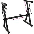 Amazon.com: Liquid Stands Piano Keyboard Stand - Z Style Adjustable and Portable Heavy Duty ...