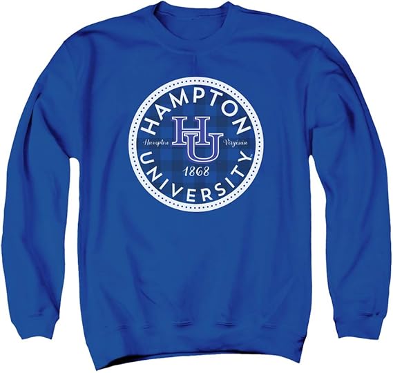 Amazon.com: Hampton University Official Plaid Badge Unisex Adult ...