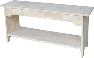 Amazon.com - International Concepts BE-36 Brookstone Bench, 36 ...