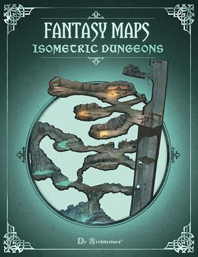 Fantasy Maps Isometric Dungeons: Fantasy Maps for Game Master ...
