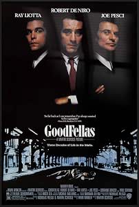 Amazon.com: Goodfellas - Framed Movie Poster (Regular) (Size: 24 x 36 ...