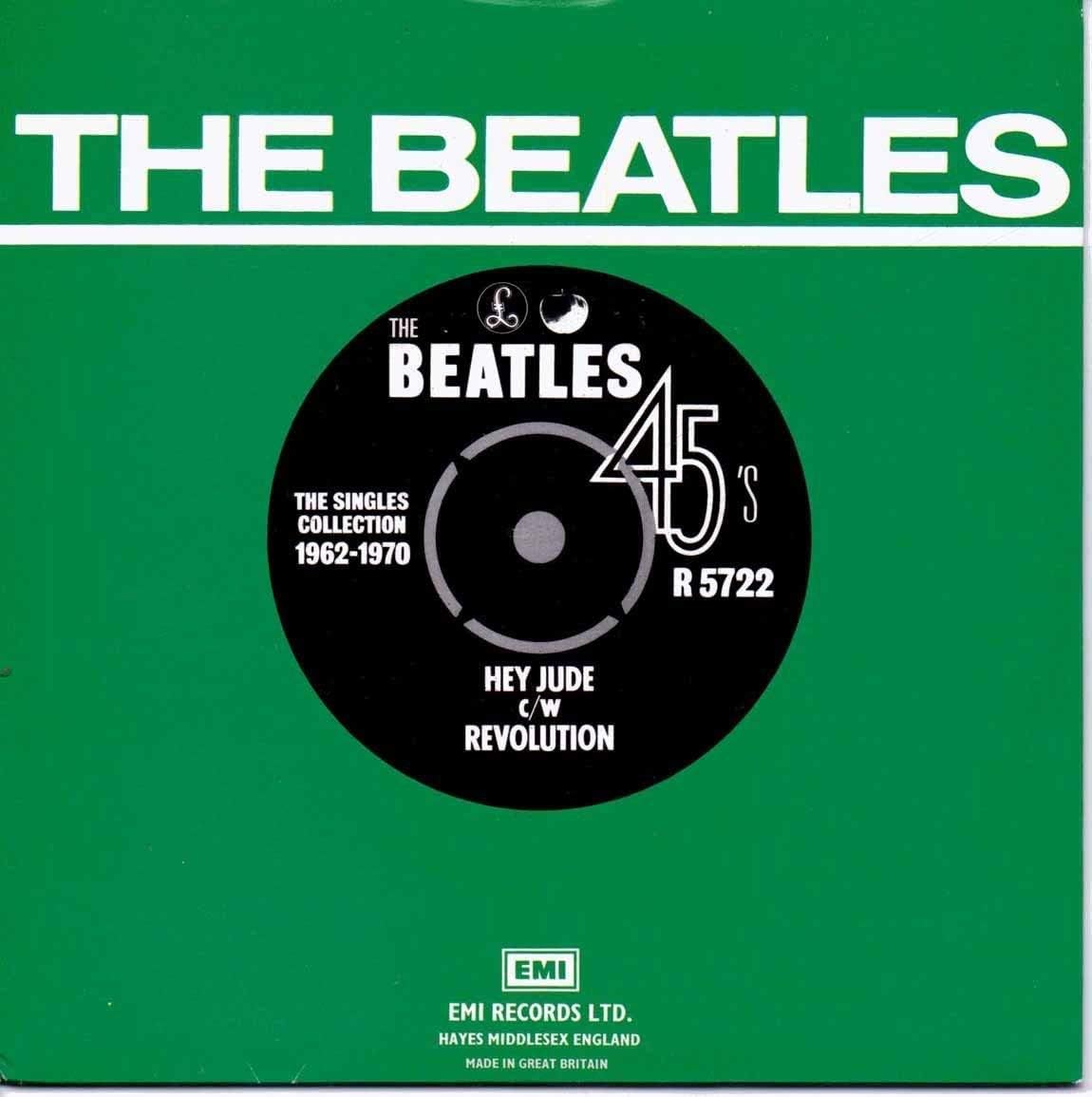 THE BEATLES hey jude. revolution. 7" vinyl SINGLE. R5722: Amazon.co.uk ...