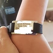 Amazon.com : Premium Alzheimers Dementia/Identification Bracelet - Free ...