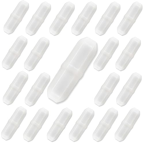 Joaoxoko Magnetic Stir Bars 20pcs PTFE Stirrer Mixer, 20 mm/ 0.8 Inch ...