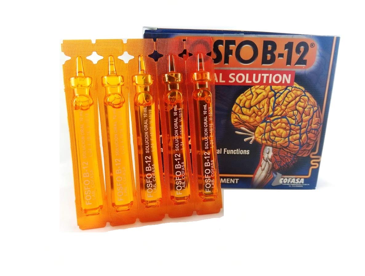 FOSFO B-12 Oral Solution BEBIBLE AMPOLLA and FOSFO B-12 Syrup 120ML ...