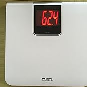 Amazon | タニタ 体重計 デジタル 大画面 LED ホワイト HD-395 WH 乗るだけで電源オン | タニタ(Tanita) | 体重・体脂肪・体組成計 通販