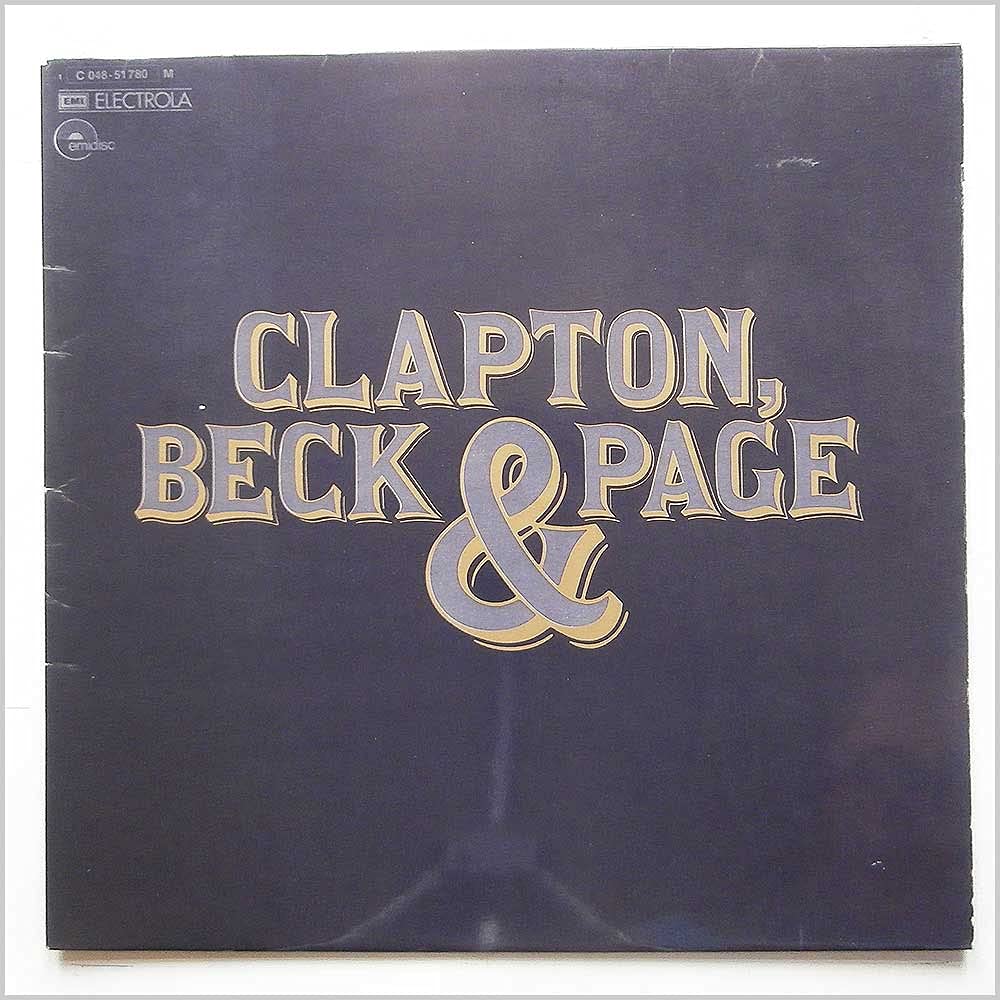 Clapton, Beck and Page - clapton, beck & page LP - Amazon.com Music