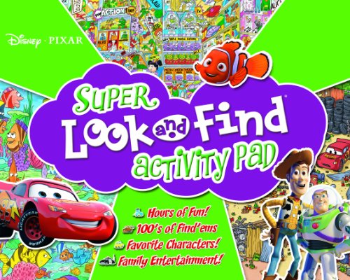 Disney Pixar Super Look and Find Activity Pad: Editors of Publications ...
