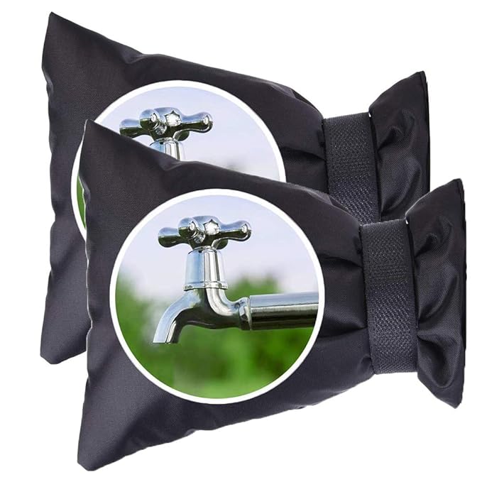 Joy-Fun Outside Tap Cover Frost Protector Thickened Outdoor Tap Cover ...