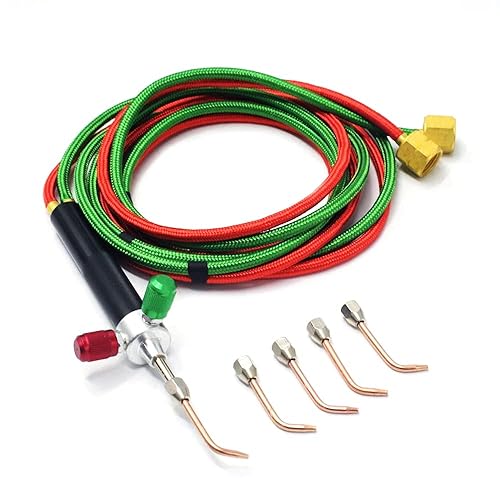 Mini Oxygen Torch Kit, Micro Oxygen Acetylene/Butane Gas Welding Torch ...
