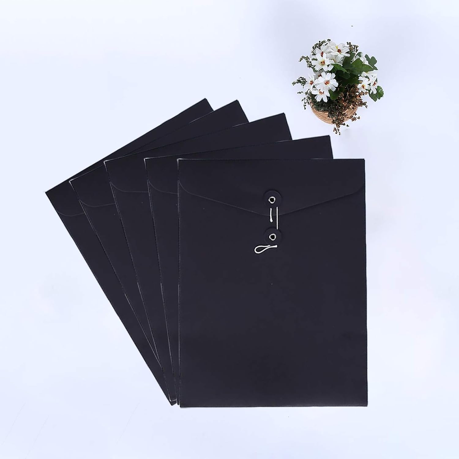 VANRA Kraft String File Folder Filing Envelope Project File Jacket ...