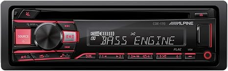 Alpine Single DIN Car Stereo Receiver: Amazon.co.uk: Electronics