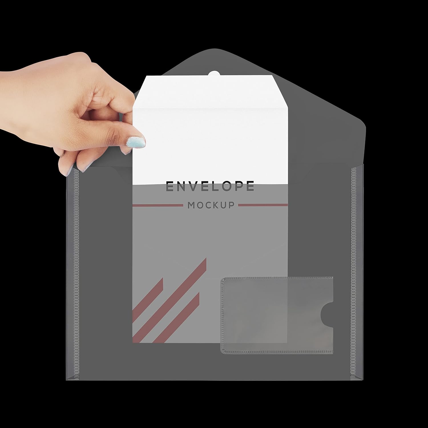 Belle Vous A5 Clear Plastic Wallets (24 Pack) – Poly File Wallet with ...