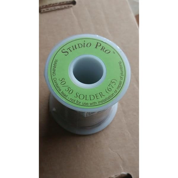 (取扱店舗) 特別価格60/40 Solder for Stained Glass - 1 lb. spool好評販売中 Wonderway ...