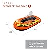 INTEX Explorer Inflatable Boat Series: Dual Air Chambers – Welded Oar ...
