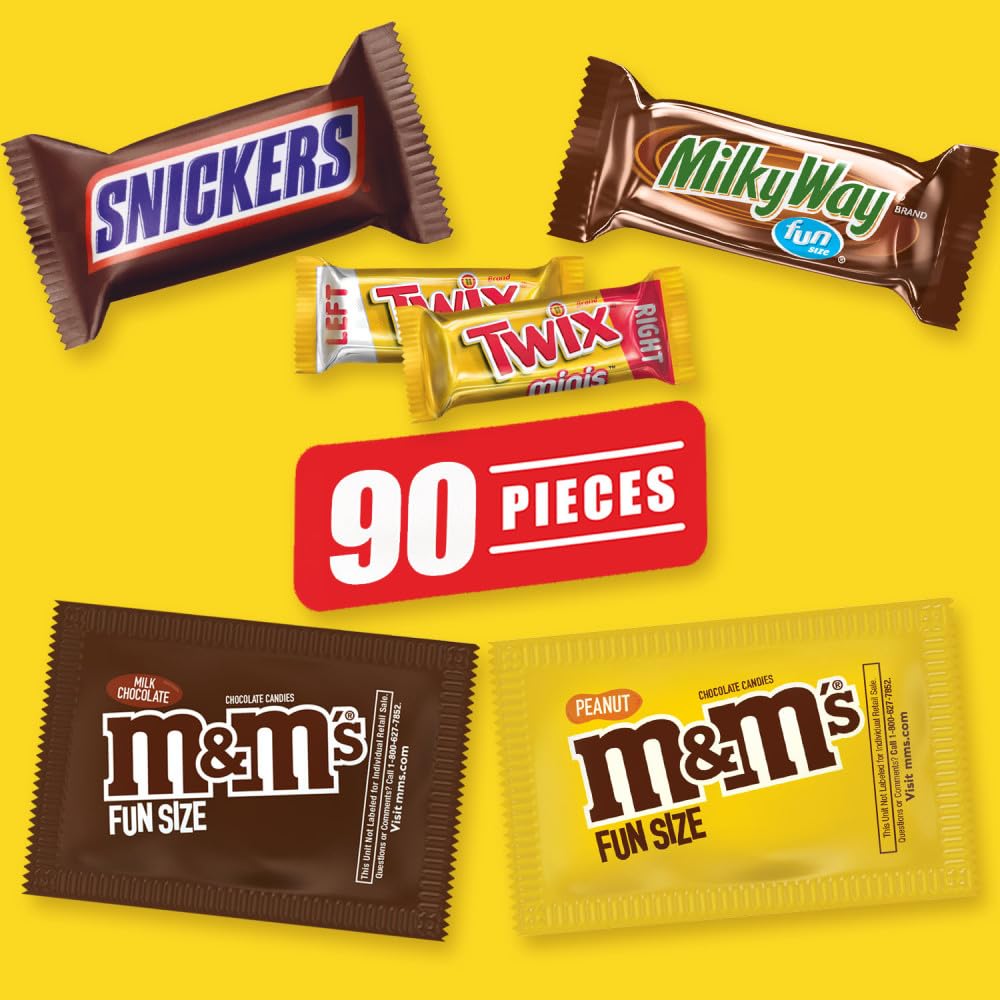 Mua M&M'S, SNICKERS, TWIX & MILKY WAY Variety Pack Chocolate Candy ...