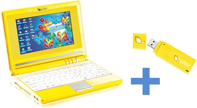 Lexibook 7-inch My Laptop Master, 50 Educational Games, Parental ...