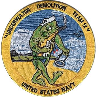 Amazon.com: Naval Underwater Demolition Team (UDT) 12 Patch: Clothing