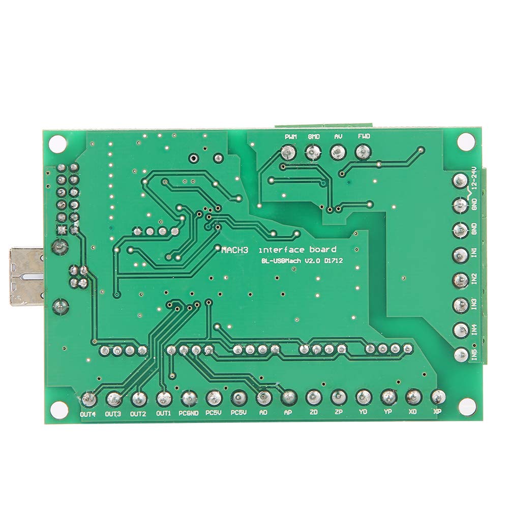 Mua Hilitand Mach3 Motion Control Board Green 5 Axis USB Interface ...