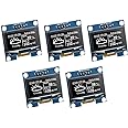 Amazon.com: Hosyond 5 Pcs 1.3 Inch IIC I2C OLED Display Module 128x64 Pixel SH1106 Screen Module ...