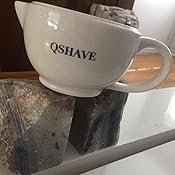 Amazon.com: QSHAVE Shaving Scuttle Mug - Keep Lather Always Warm ...