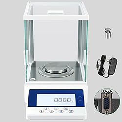 RUISHAN 300g X 1mg Lab Analytical Balance Scale 0.001g High Accuracy ...