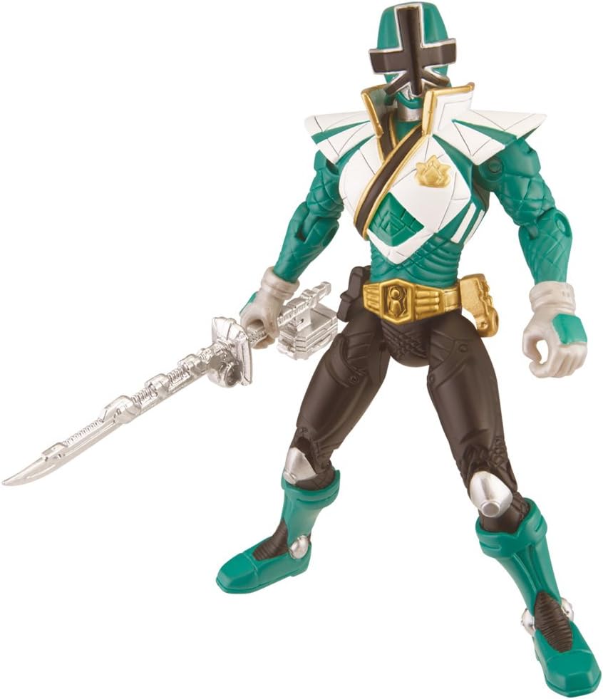 Power Rangers Super Samurai Action Figure Ranger Super Mega Mode (Green ...