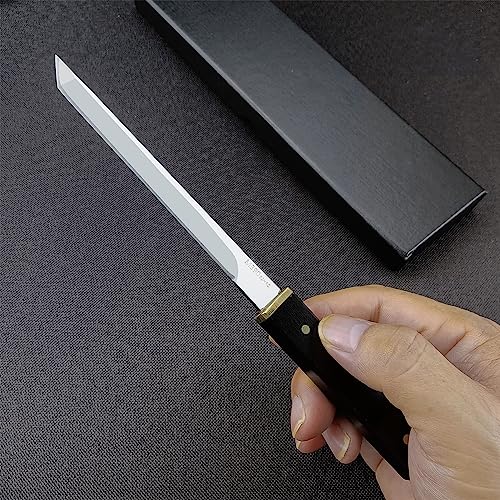 DAOFENG Japanese Classic Small Katana Fixed Blade Knife Camping ...