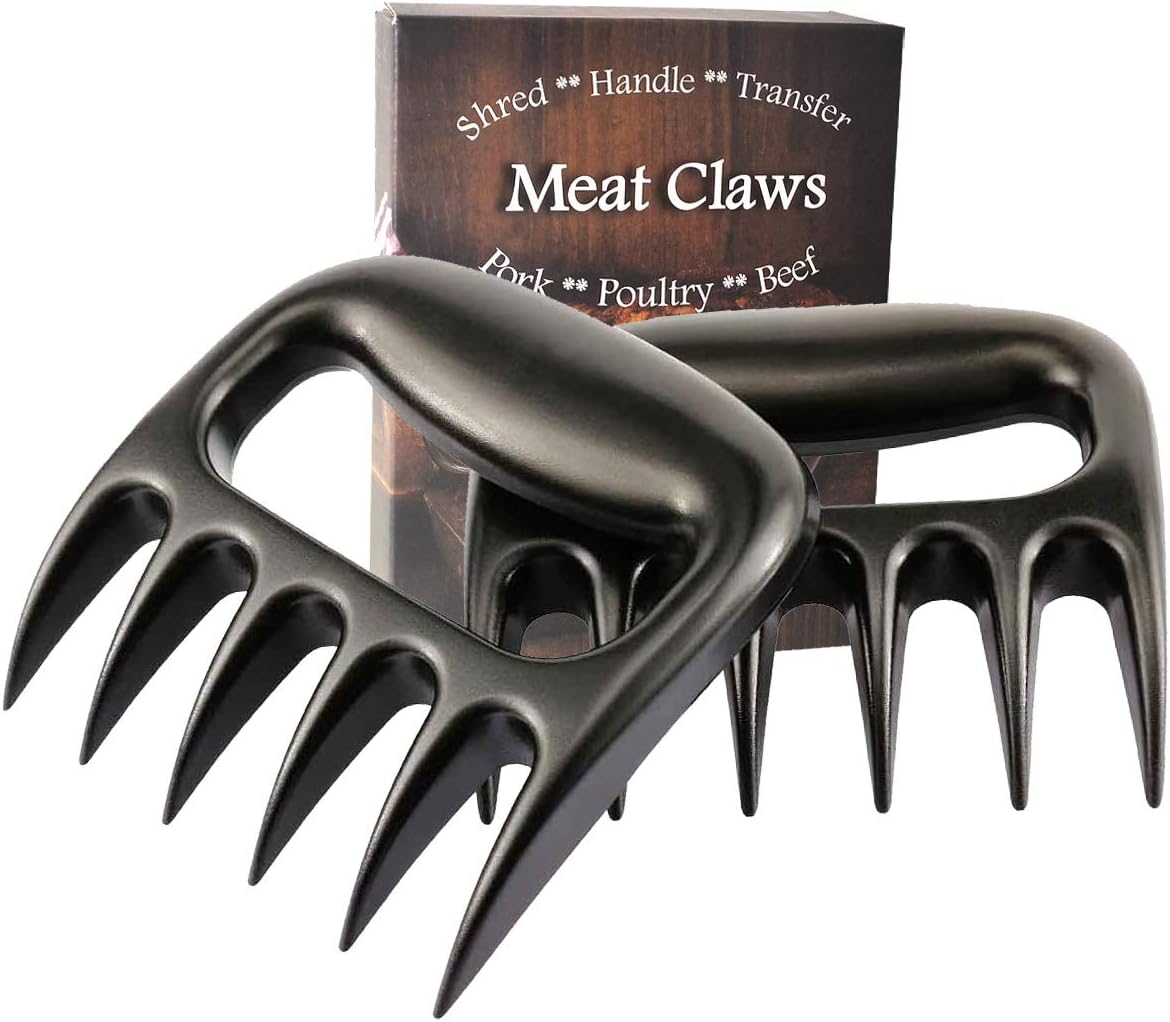 Hiwalker Bear Claws Meat Shredder for BBQ – Perfectly Shredded Meat ...
