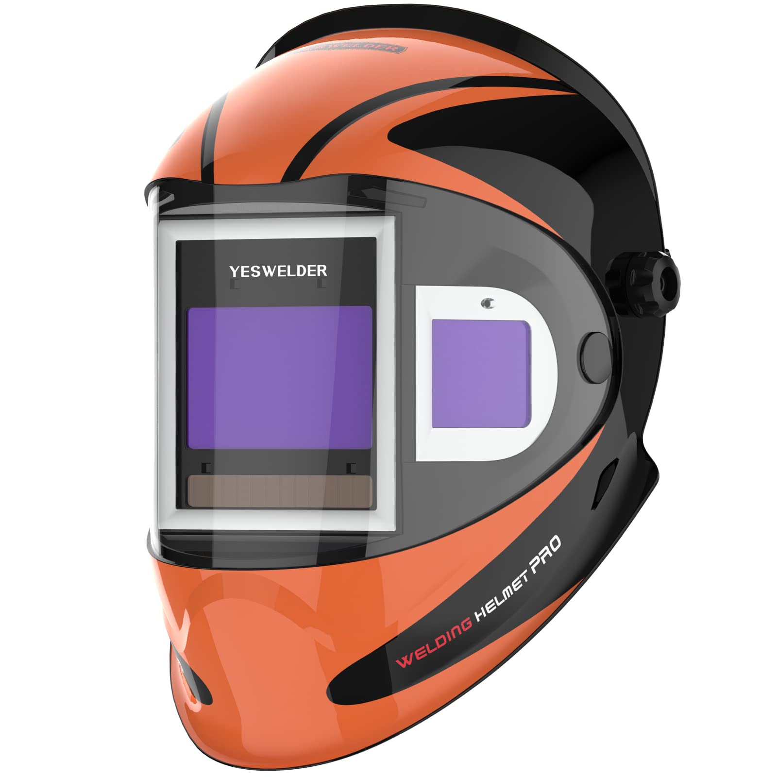 Mua YESWELDER 3.94"X2.64" Panoramic View Auto Darkening Welding Helmet ...