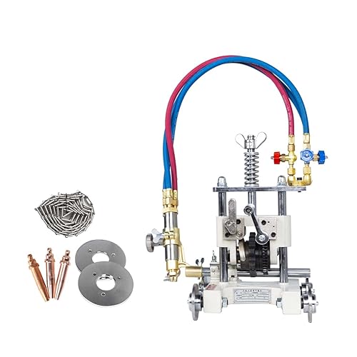 CG2-11Y Manual Tunnel Pipe Gas Cutting Machine 5~50mm Torch Beveling ...