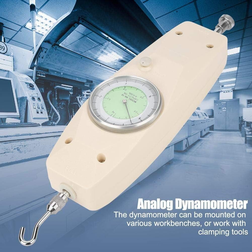 10N Analog Dynamometer Force Measuring Instrument Tester Push Pull ...