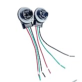 Amazon.com: 2 Pack 3156 4156 LED Bulb Socket Pre-wired Connector Wiring ...