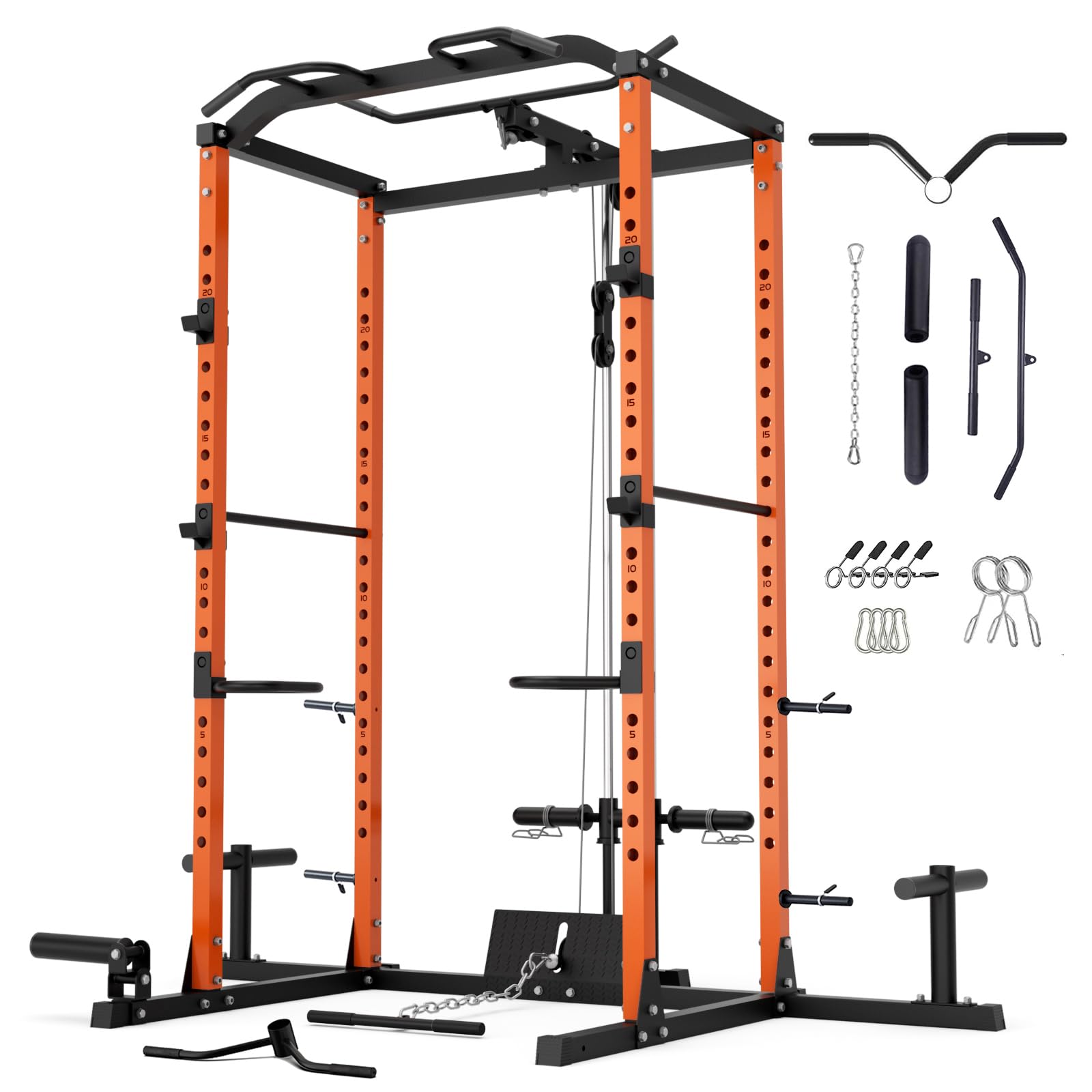 Mua VANSWE Power Cage with LAT Pulldown Attachment, 1200-Pound Capacity ...