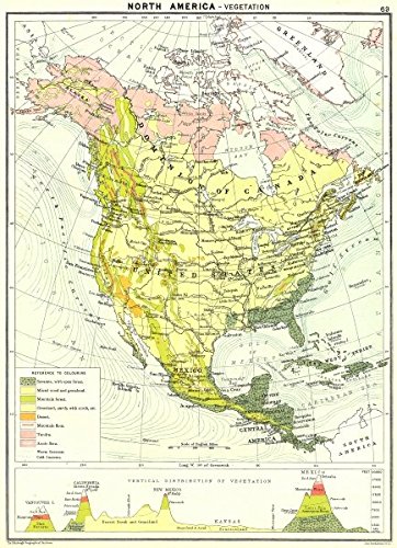 America Map 1900