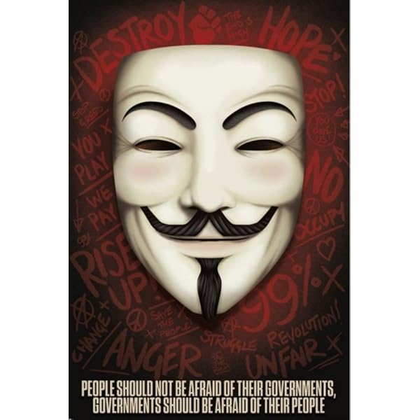 V For Vendetta Poster