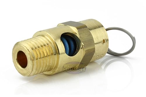 Safety Pop Off Valve Green Line 1/4" Safety Relief Valve, Pressure For