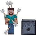 Amazon.com: Minecraft Figure Pack, Color, Steve with Arrows : Toys & Games