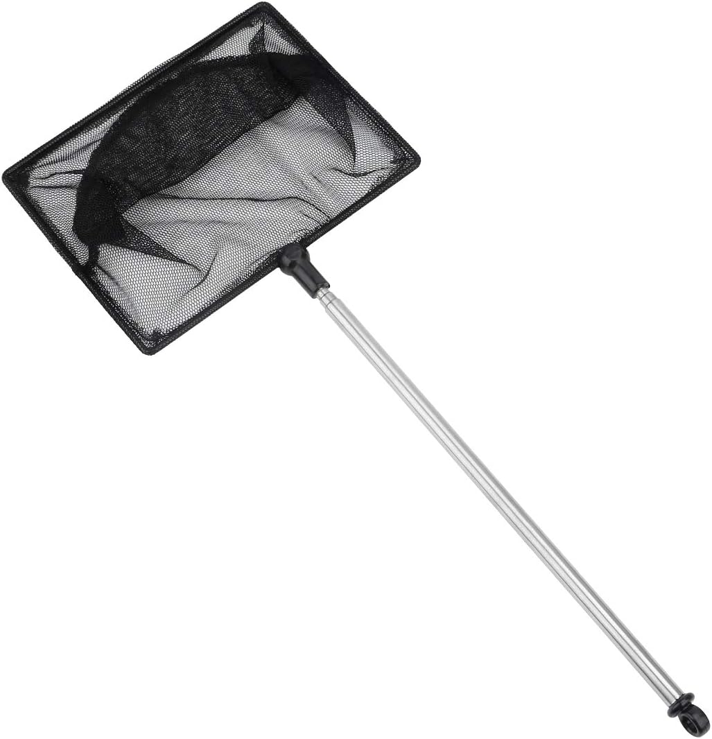 Uniclife 15cm Aquarium Fischnetz mit Ausziehbarem 23-60cm Langen Griff ...