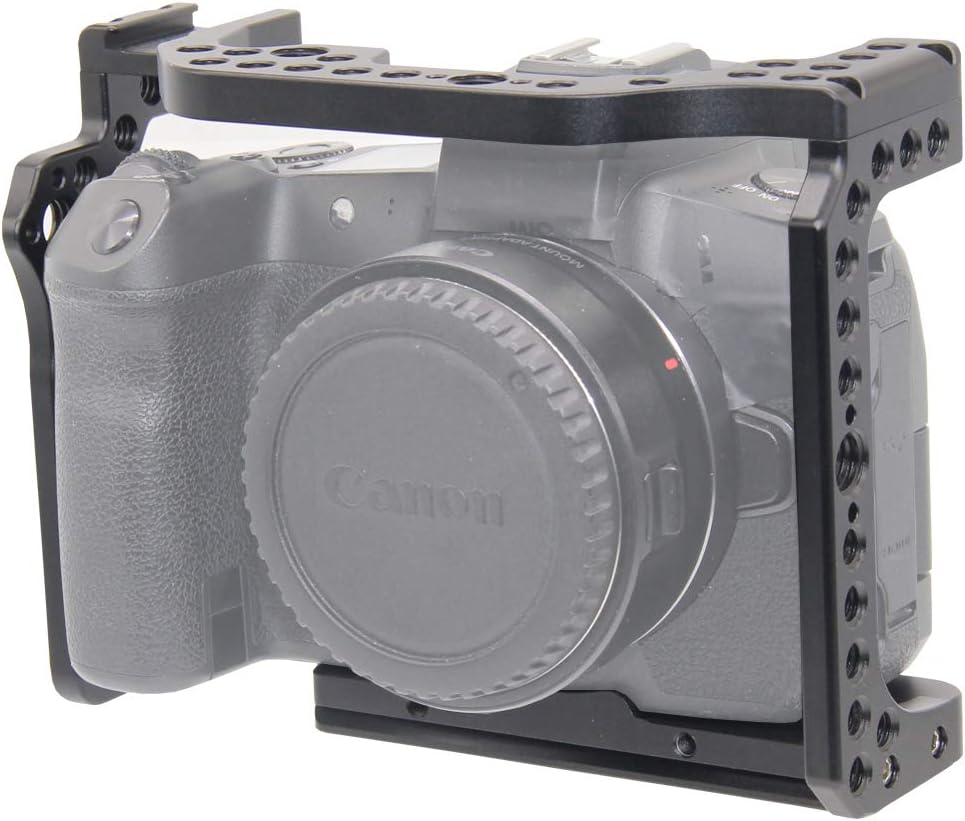 Amazon.com : Easy Hood Camera Cage for Canon EOS R, Camera Video Film ...