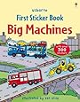 Big Machines Sticker Book (Usborne First Sticker Books): Amazon.co.uk ...