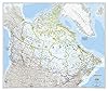 National Geographic Canada Wall Map - Classic - Laminated (38 x 32 in ...