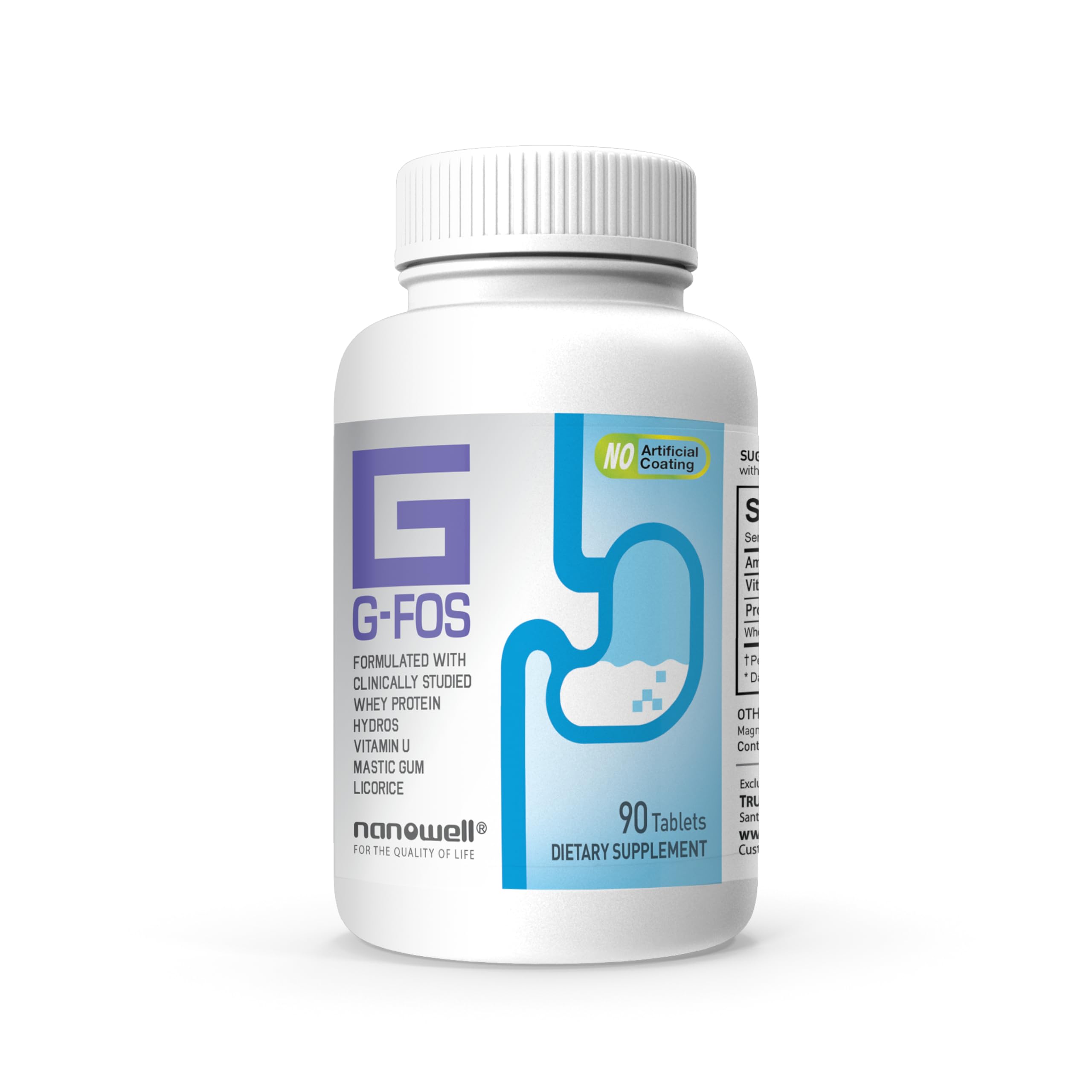 Mua NANOWELL G-FOS Digestive & Gut Health Supplement with Vitamin U ...