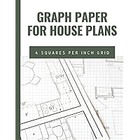 Amazon.com: Graph Paper for House Plans: Composition Notebook Graph ...