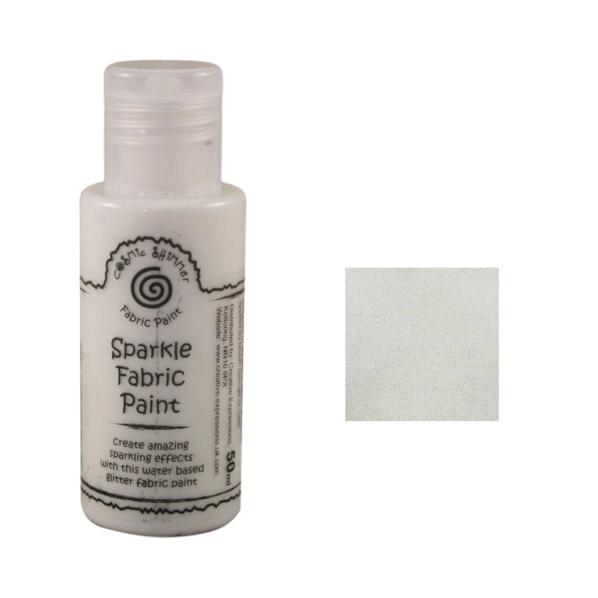 Cosmic Shimmer Fabric Paint Sparkle Star, 50 ml: Amazon.co.uk: Kitchen ...
