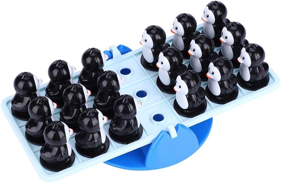 FTVOGUE Penguin Balance Seesaw Penguin Pile Up Toy Creative Kids ...