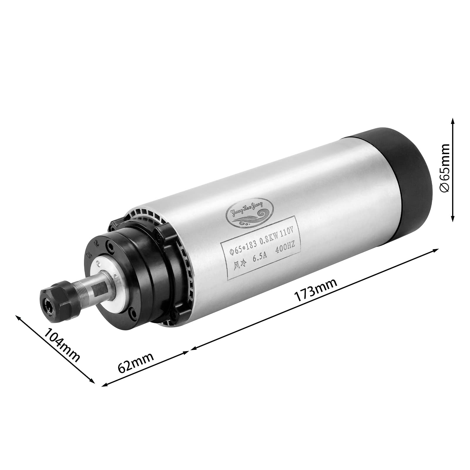 Mua CNC Spindle CNC Motor 110V 0.8KW 800W Air Cooled Spindle Motor 65mm ...