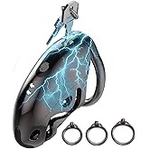Amazon.com: Electric Male Chastity Cage, Remote Control Cock Cage with ...