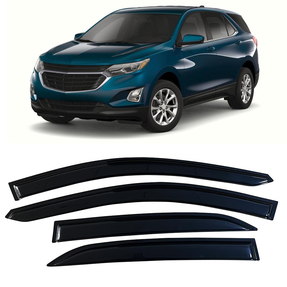 Auto Ventvisor for Chevrolet/Chevy Equinox 2018-2023 Windows Visor Rain ...