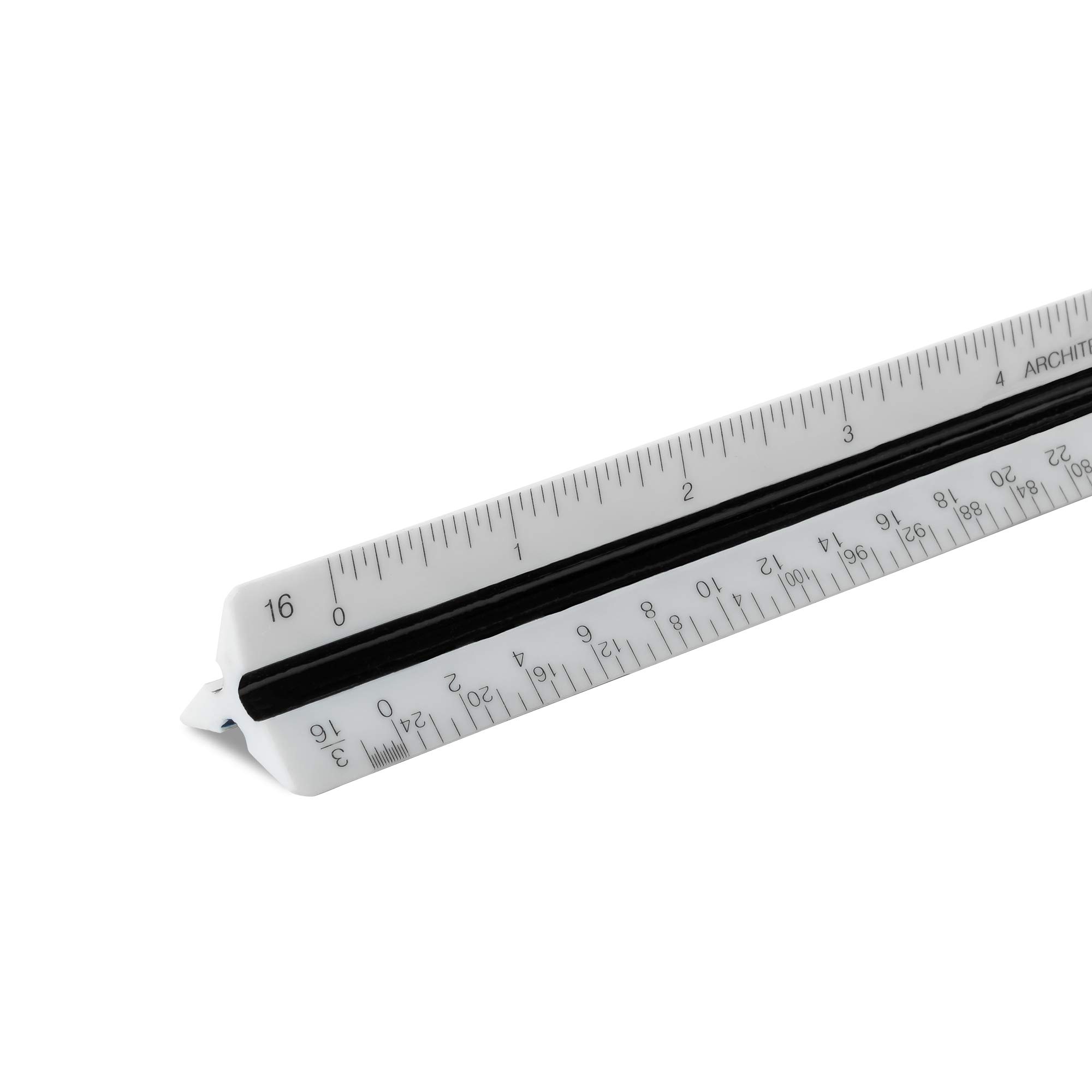 Mua Architect Triangle Scale Ruler 12 Inch with Acid Etched Markings ...